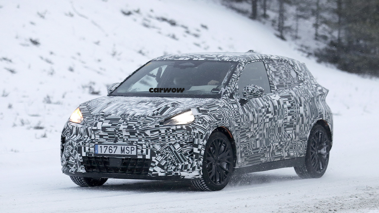 Cupra Raval gesichtet - Neue Winterbilder des elektrischen Kleinwagen ...