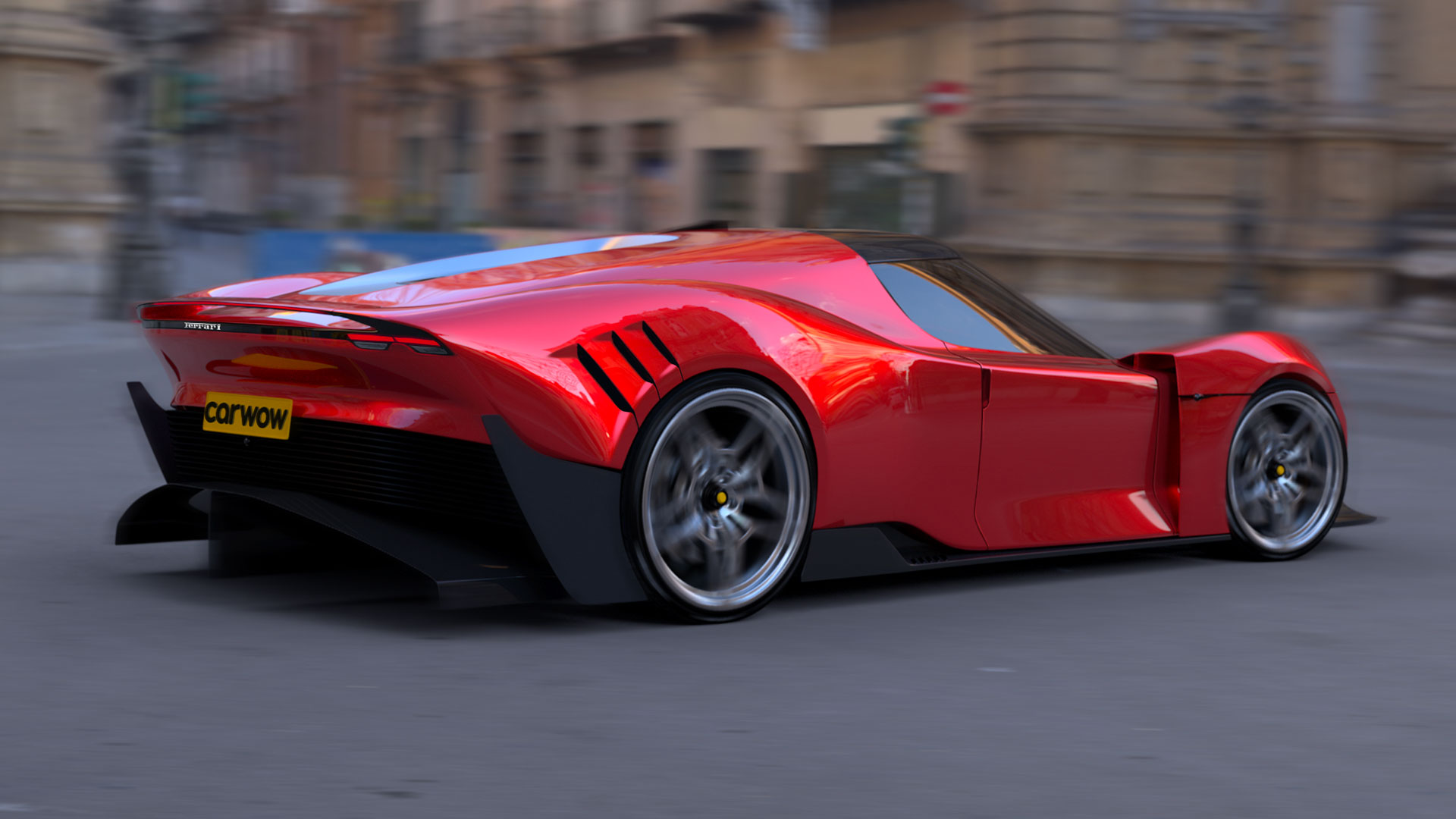 Neuer elektrischer Ferrari Supersportwagen Rendering und Preis carwow